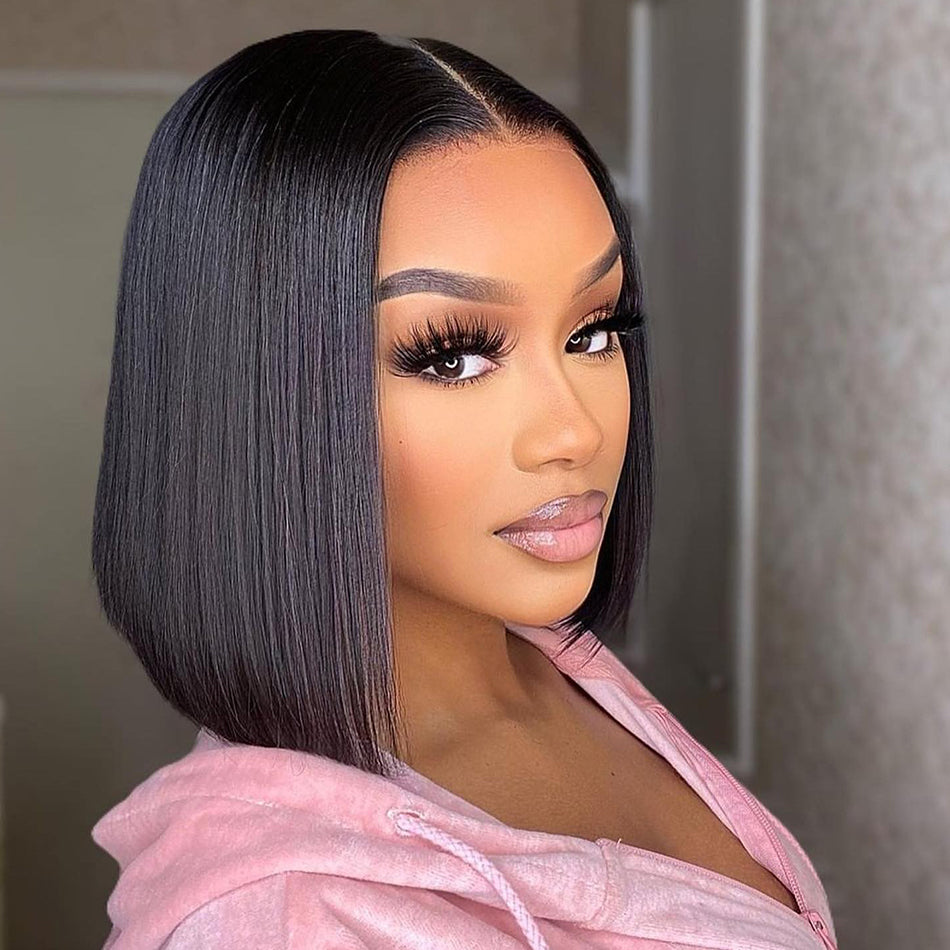 SUPER DEAL ! Hot Star 210% Density 6x5 Glueless Straight Wig 13x6 Lace ...